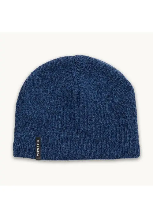 Turtle Fur N.e. Wool Beanie - Blue