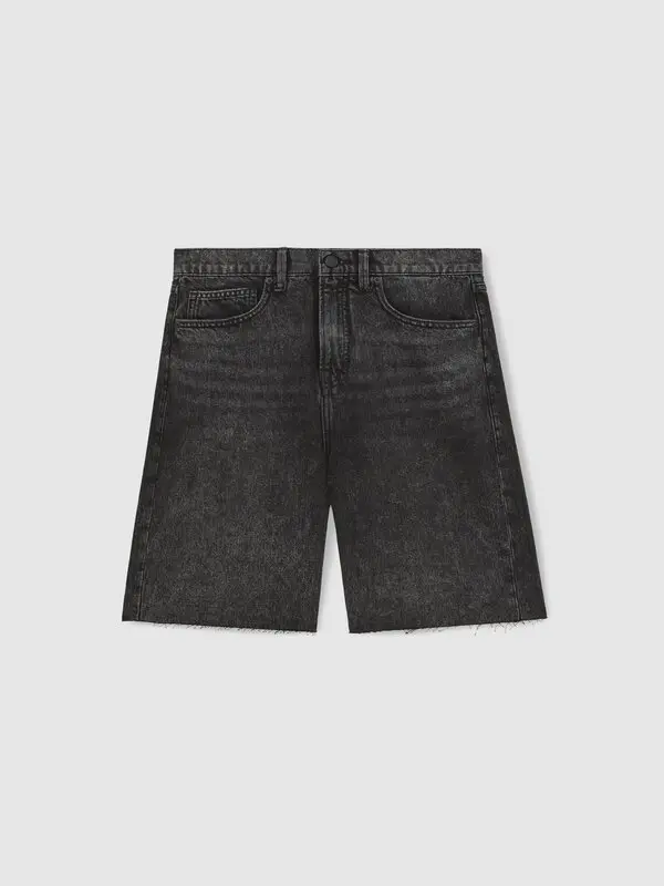 Good American Denim Bermuda Shorts - Black