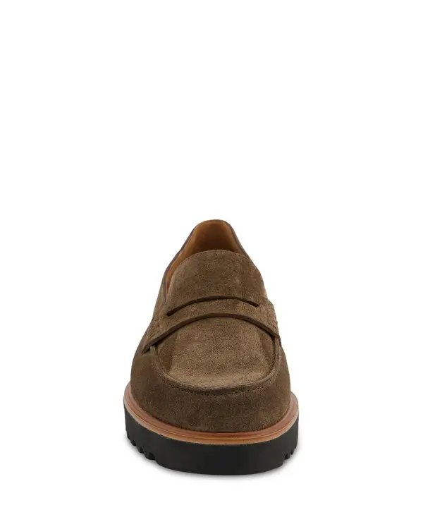 Paul Green Carmel Penny Loafers - Earth Soft Suede