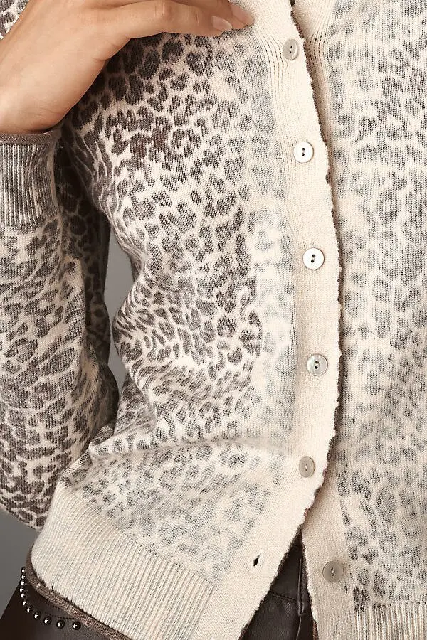 Anthropologie Design History X Crew-neck Cardigan Sweater