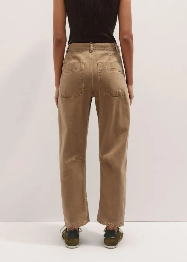 ME+EM Engineered Jean - Washed Tan