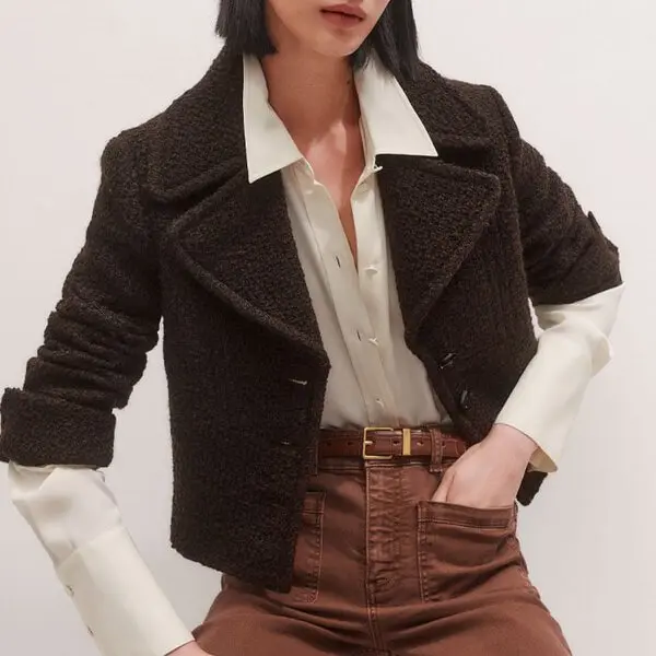 ME+EM Patch Front Flare Jean