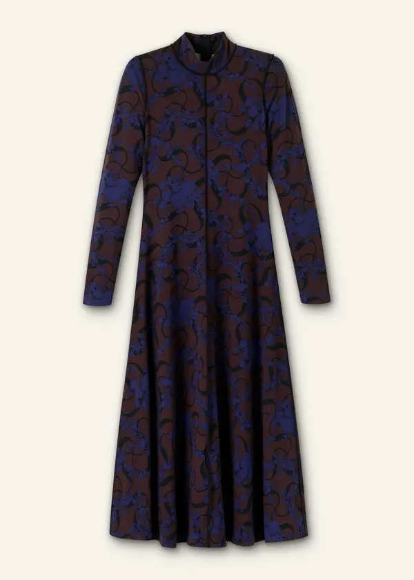 ME+EM Floral Print Maxi Dress