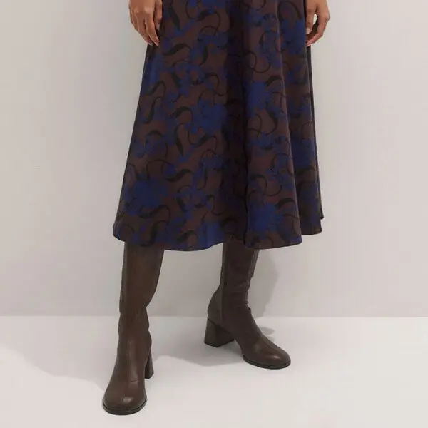 ME+EM Floral Print Maxi Dress