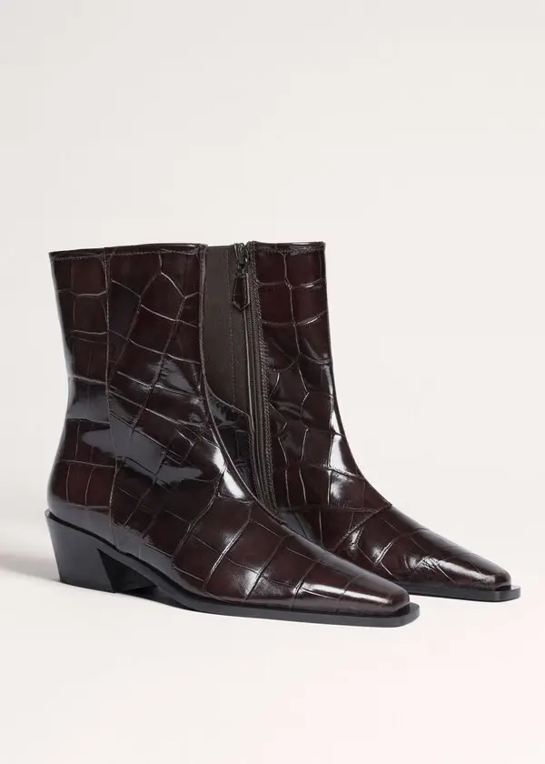 ME+EM Western Style Ankle Boot