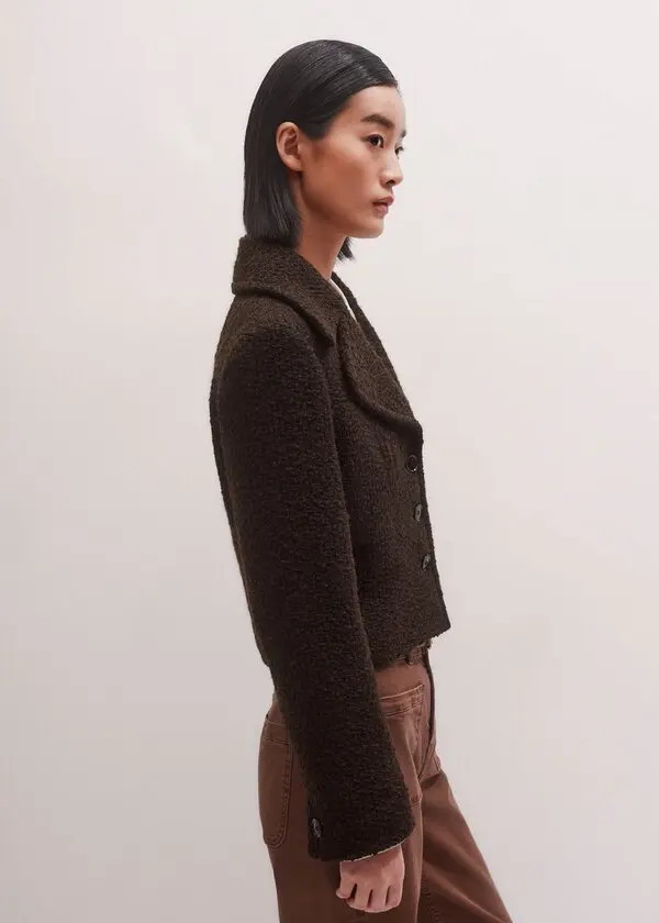 ME+EM Tweed Crop Jacket