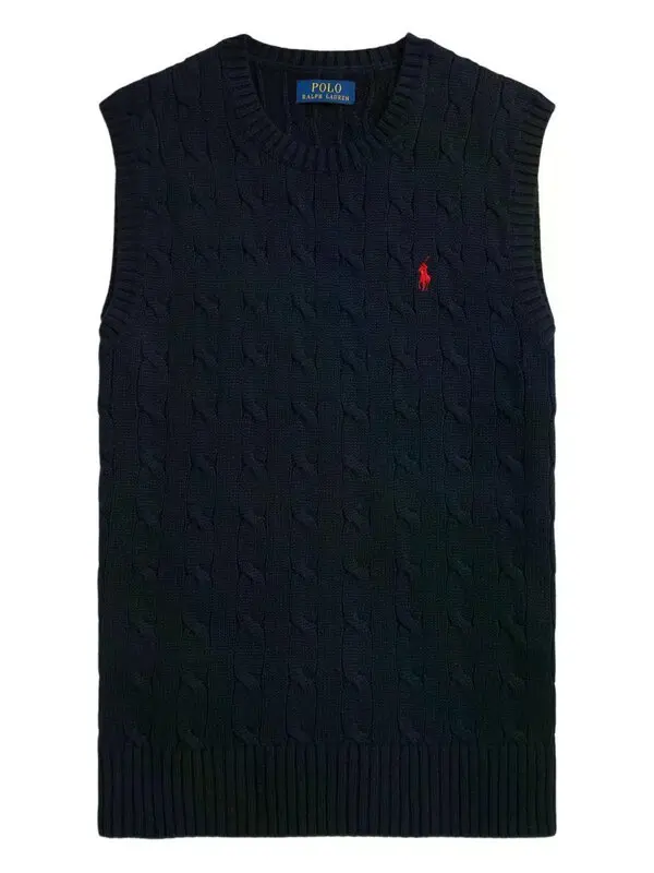 Polo Ralph Lauren Cable-knit Cotton Vest