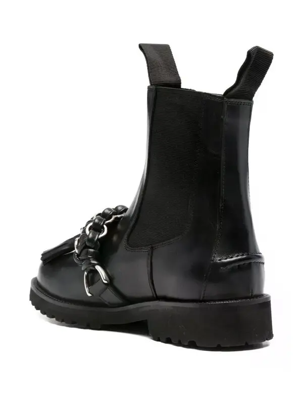 Toga Chain-tassel Chelsea Boots