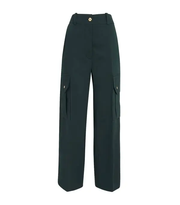 Patou Flared Cargo Trousers