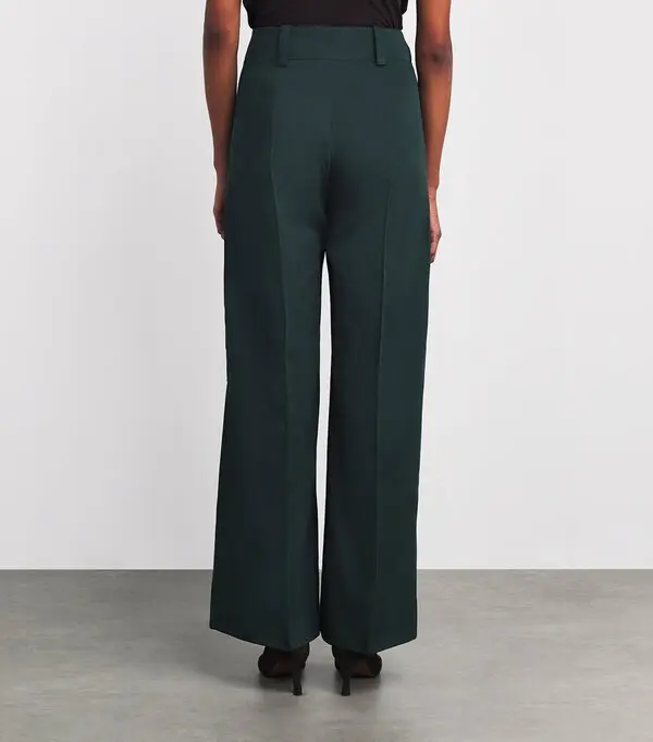 Patou Flared Cargo Trousers