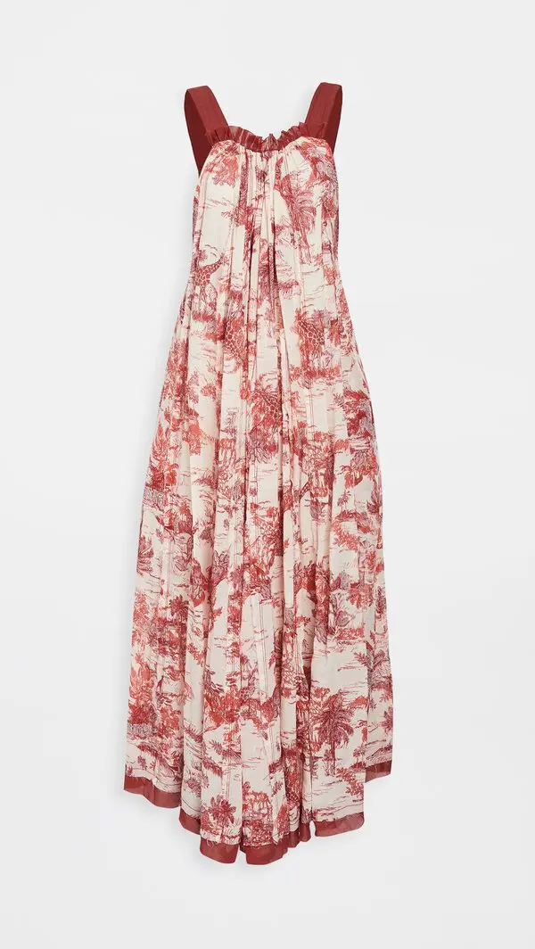 knee length dresses for ladies Free People Extratropical Maxi Dress
