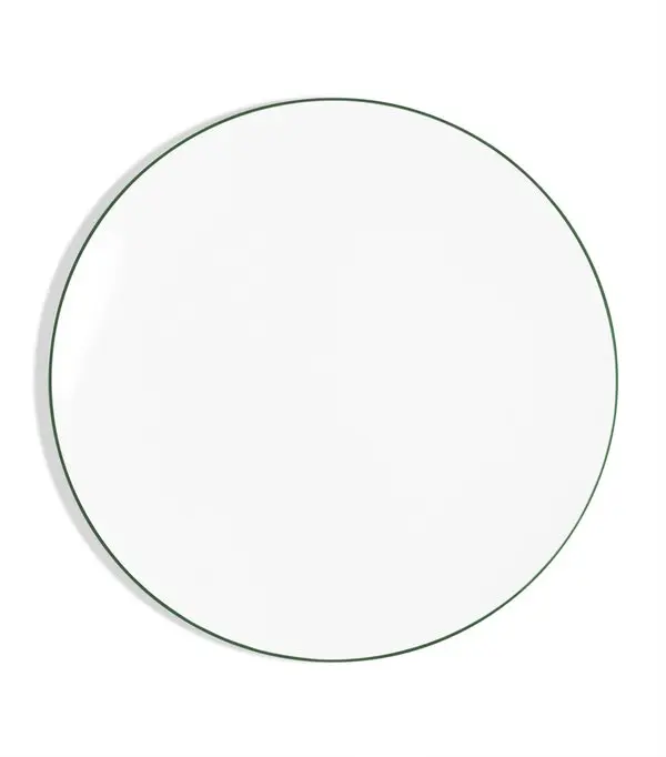 RICHARD BRENDON Bone China Line Bread Plate - Green