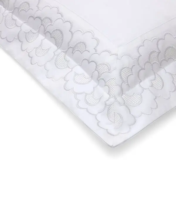 YVES DELORME Festons King Oxford Pillowcase