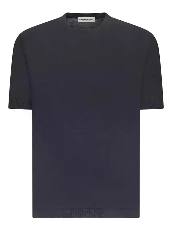 GOES BOTANICAL Short-sleeve Crew-neck T-shirt - Grey