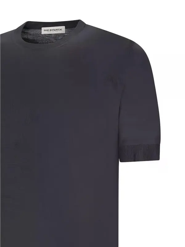 GOES BOTANICAL Short-sleeve Crew-neck T-shirt - Grey