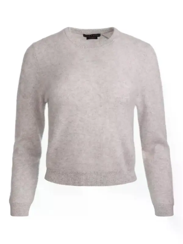 Alice + Olivia Carolee Crew-neck Sweater - Grey