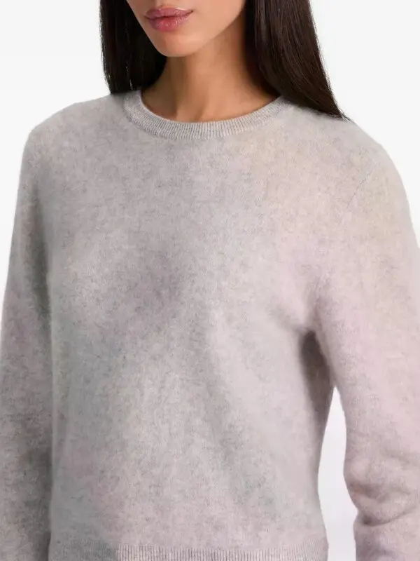 Alice + Olivia Carolee Crew-neck Sweater - Grey
