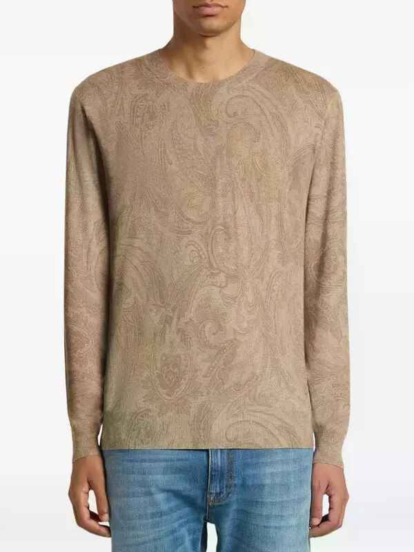 Etro Paisley-print Sweater