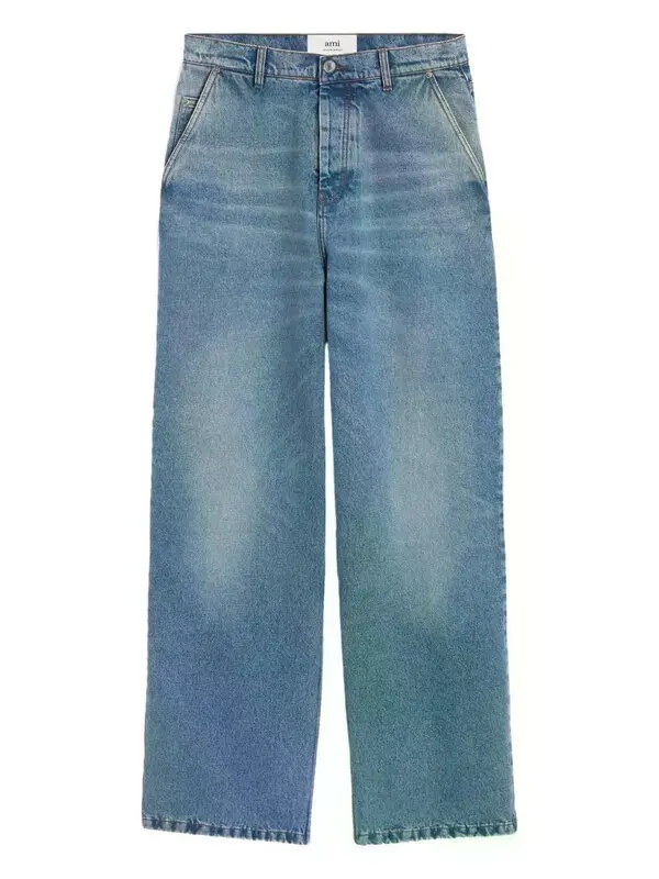 Ami Wide-fit Jeans - Blue