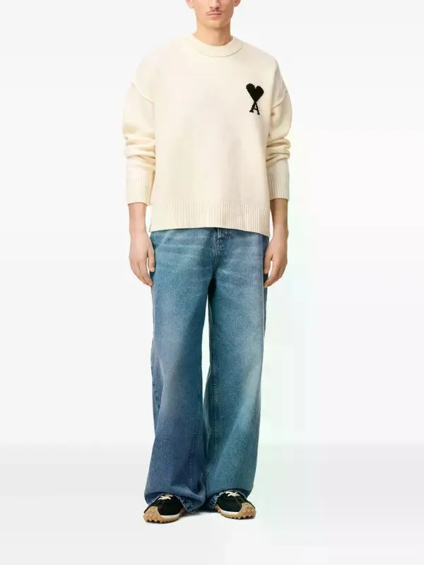 Ami Wide-fit Jeans - Blue