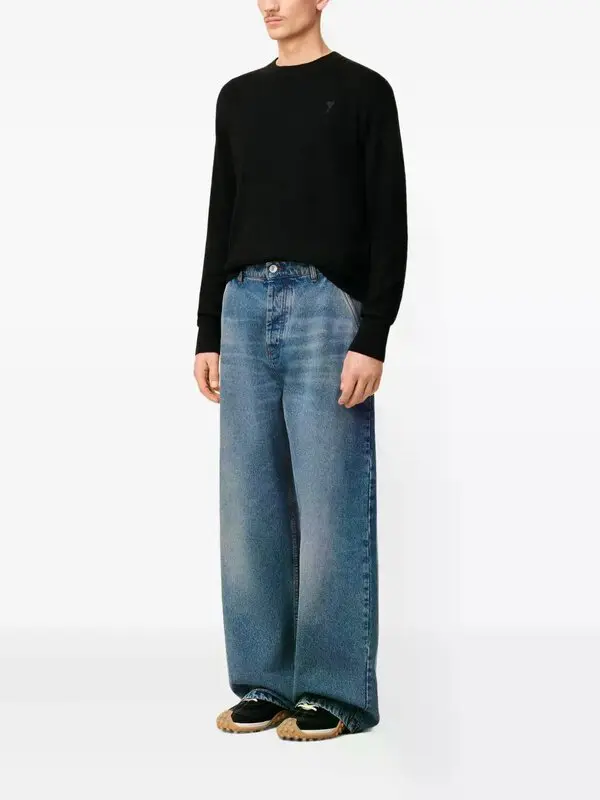 Ami Wide-fit Jeans - Blue
