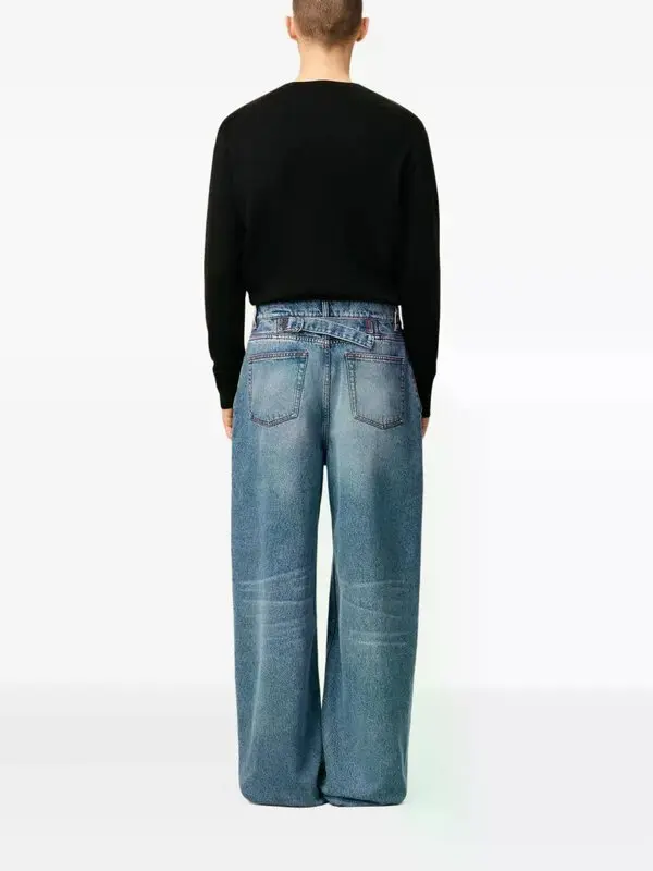 Ami Wide-fit Jeans - Blue