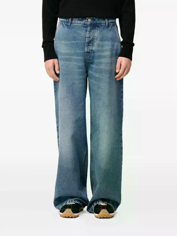 Ami Wide-fit Jeans - Blue