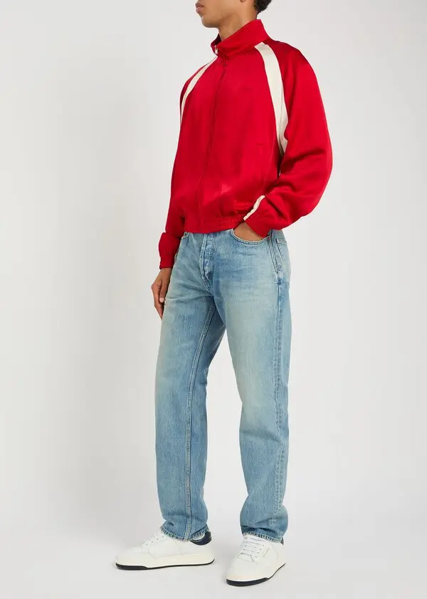 Saint Laurent Straight-leg Organic Cotton Jeans
