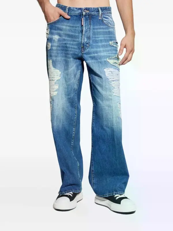Dsquared2 Distressed-finish Jeans