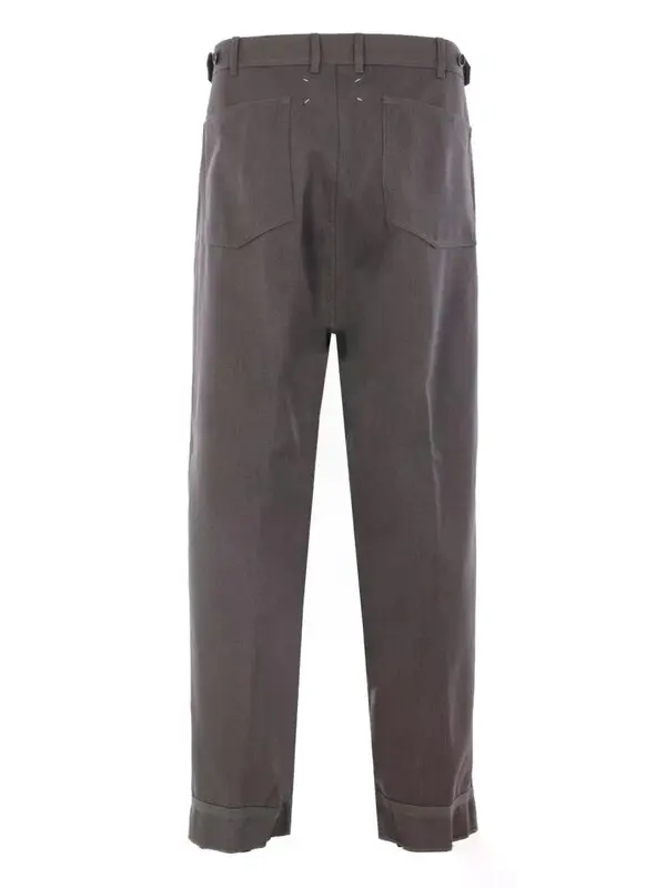 MAISON MARGIELA Wool Cuffed Trousers