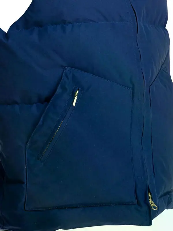 CECCARELLI Quilted Padded Gilet - Blue