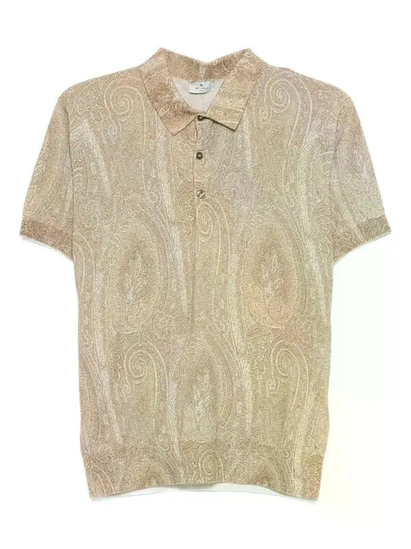 Etro Paisley-pattern Polo Shirt
