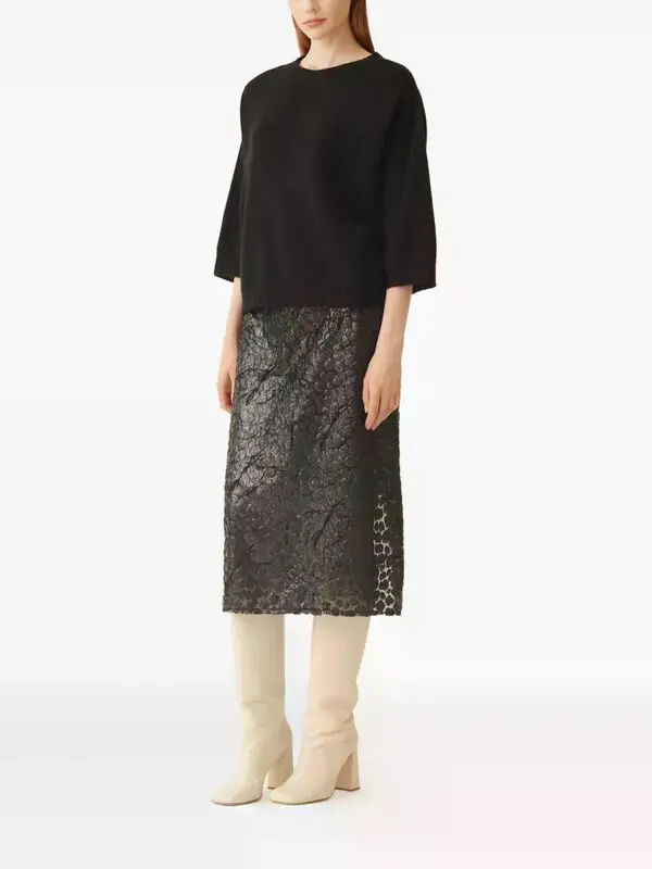 Fabiana Filippi Boxy Half-sleeve Jumper