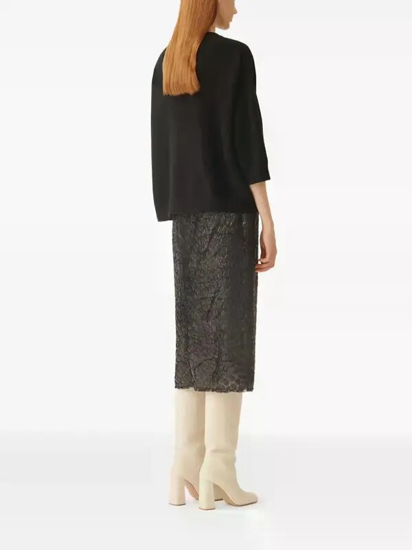 Fabiana Filippi Boxy Half-sleeve Jumper