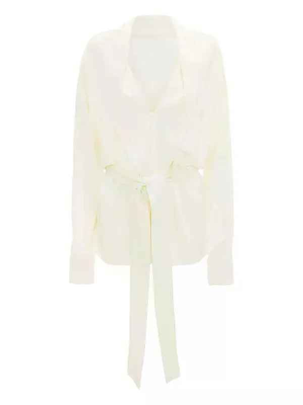 Victoria Beckham Wrap-belt Blouse