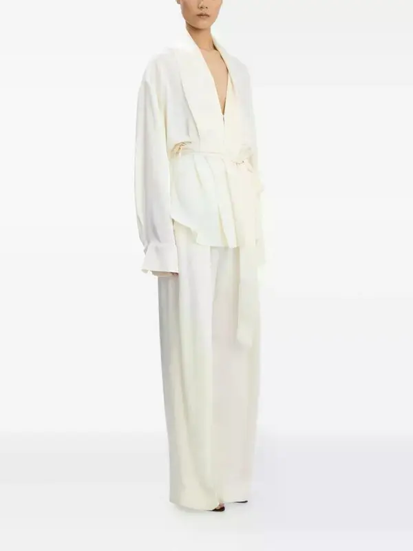 Victoria Beckham Wrap-belt Blouse