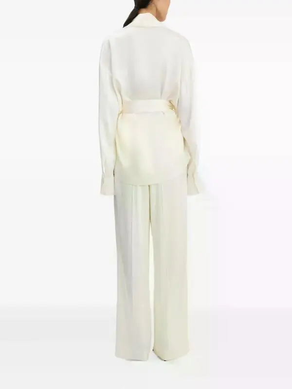Victoria Beckham Wrap-belt Blouse