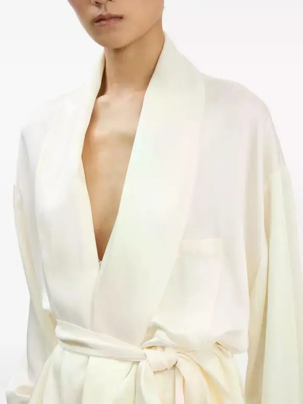 Victoria Beckham Wrap-belt Blouse