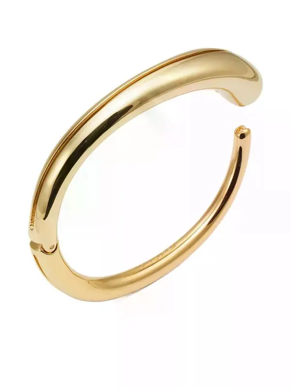 Tory Burch Pierced Cuff Bracelet - Gold