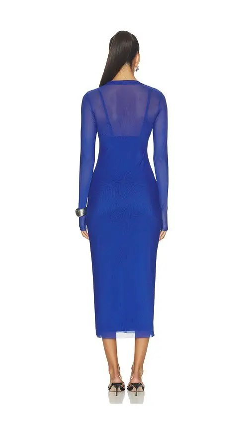 AFRM Ashland Midi Dress - Lapis
