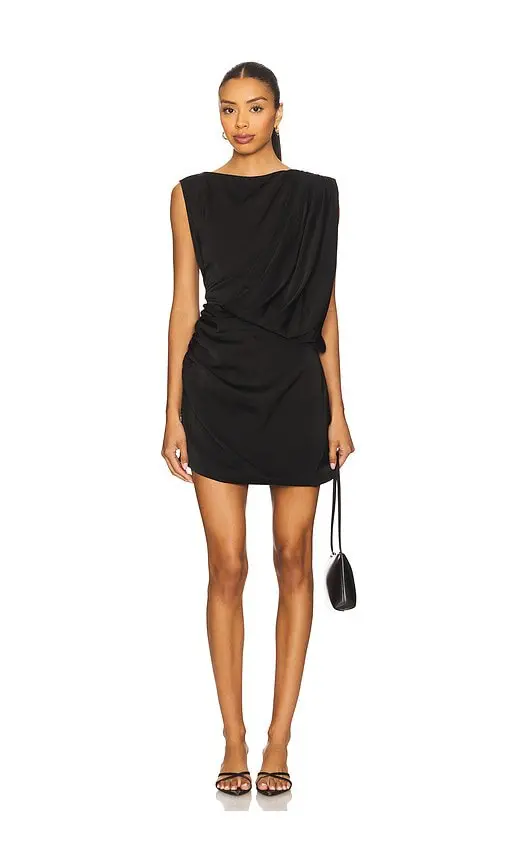 ELLIATT Brigid Asymmetrical Mini Dress