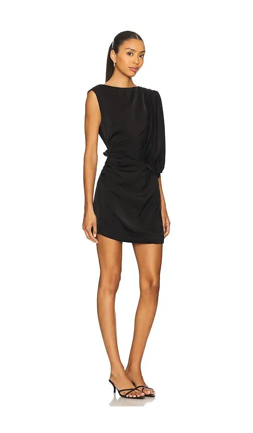 ELLIATT Brigid Asymmetrical Mini Dress