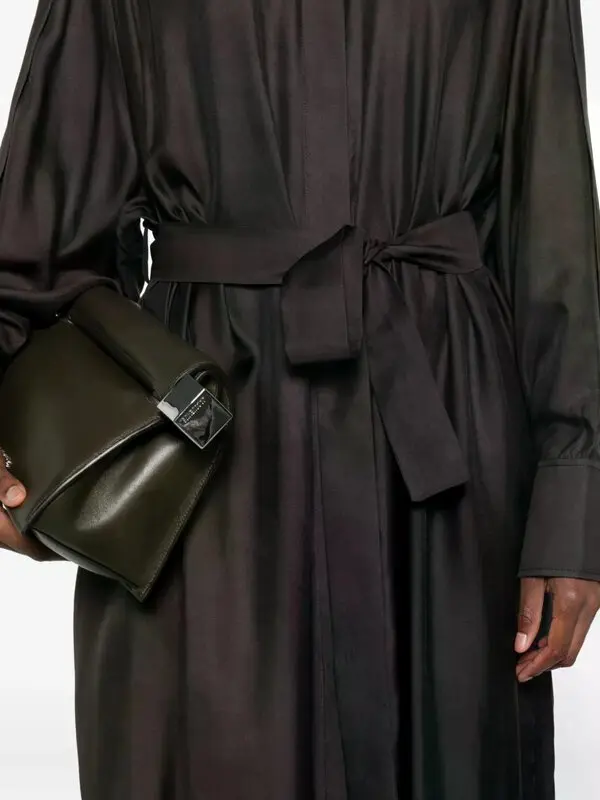 FRENKEN Belted Shirt Dress