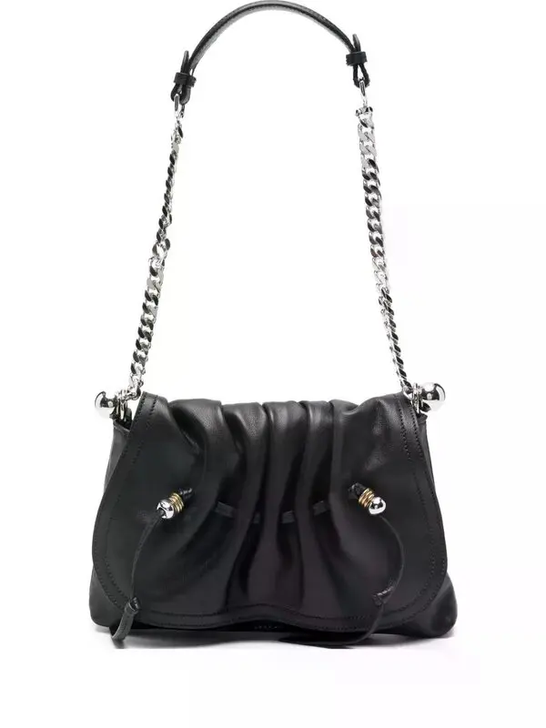 Isabel Marant Étoile Bolton Pouch Leather Shoulder Bag - Black