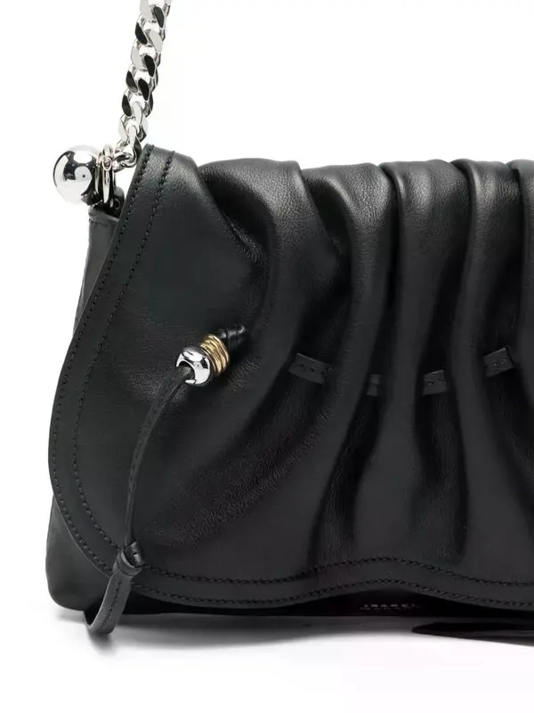Isabel Marant Étoile Bolton Pouch Leather Shoulder Bag - Black