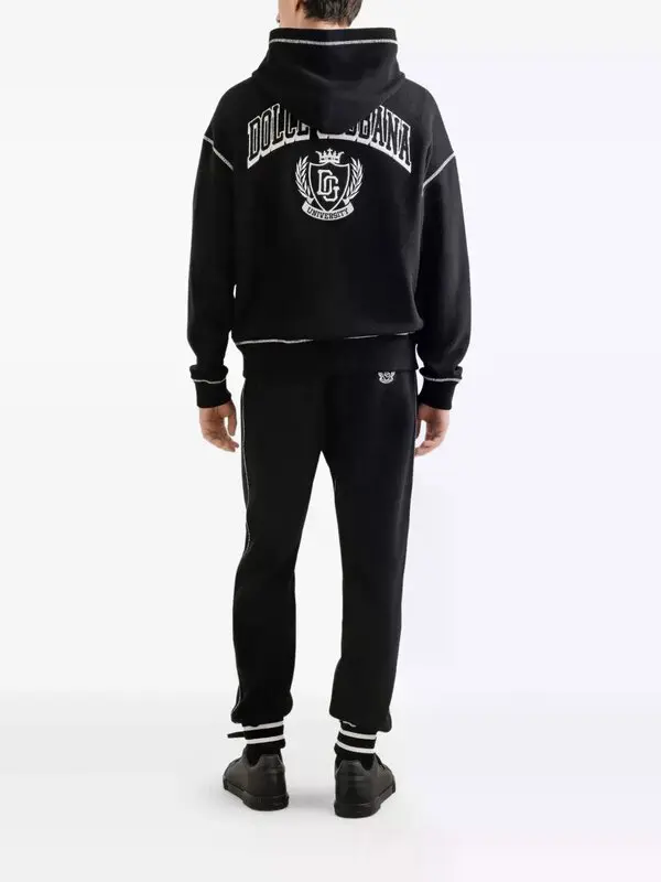 Dolce & Gabbana Contrast-stitch Hoodie