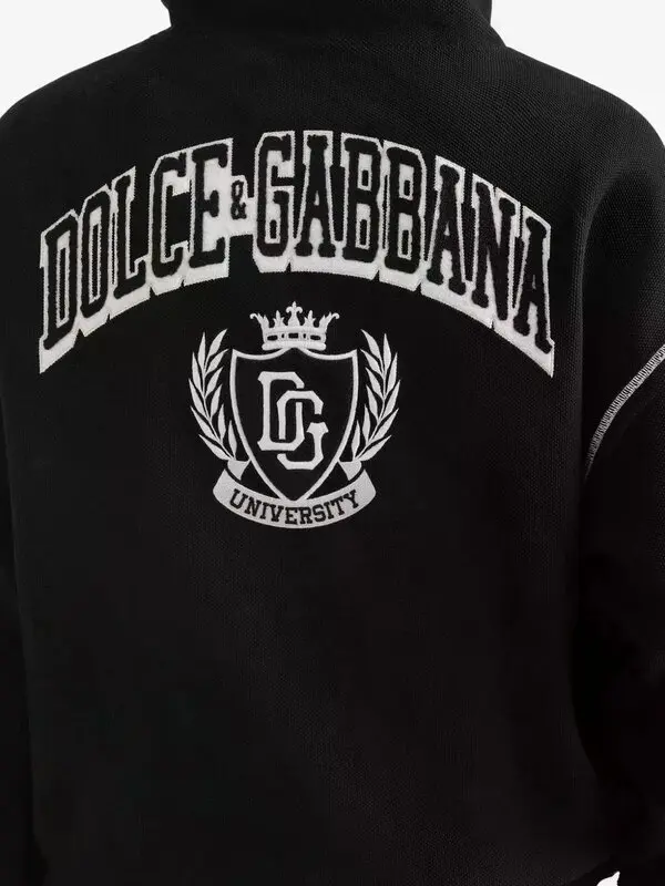 Dolce & Gabbana Contrast-stitch Hoodie