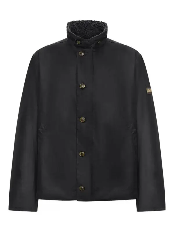 Barbour High-neck Buttoned Jacket