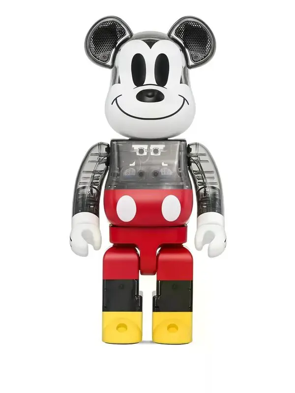 MEDICOM TOY Mickey Mouse Clear Body Collectible - Black