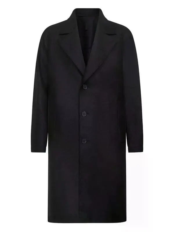 Harris Wharf London Button-fastening Wool Coat